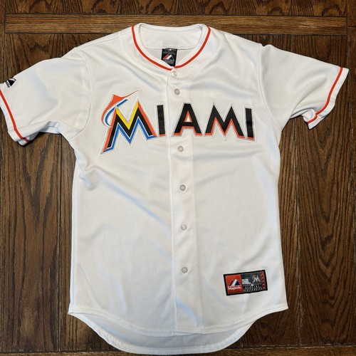 Jose Reyes Miami Florida Marlins Baseball Majestic Sewn Jersey Small ...