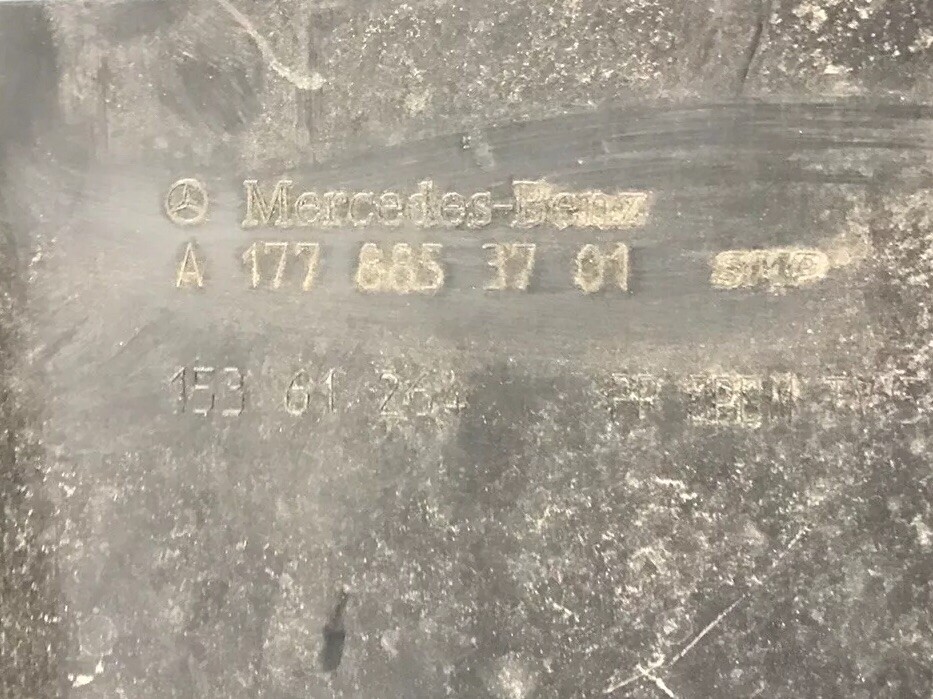 Genuine Mercedes W177 A Class Rear Bumper Diffuser AMG a1778853701 ...