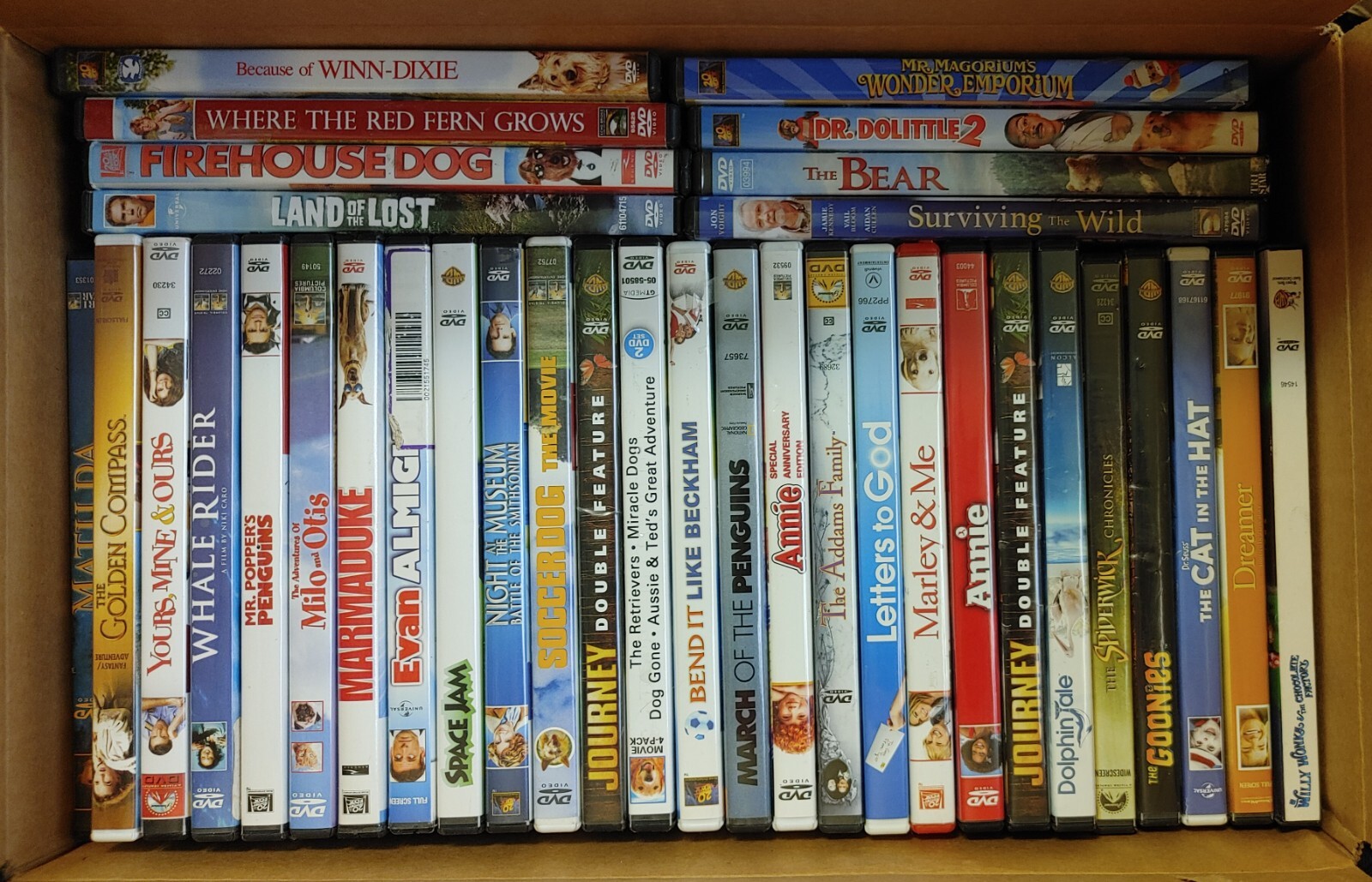 Disney Family Kids Movie DVD Lot Of 35 Assorted DVDs | eBay