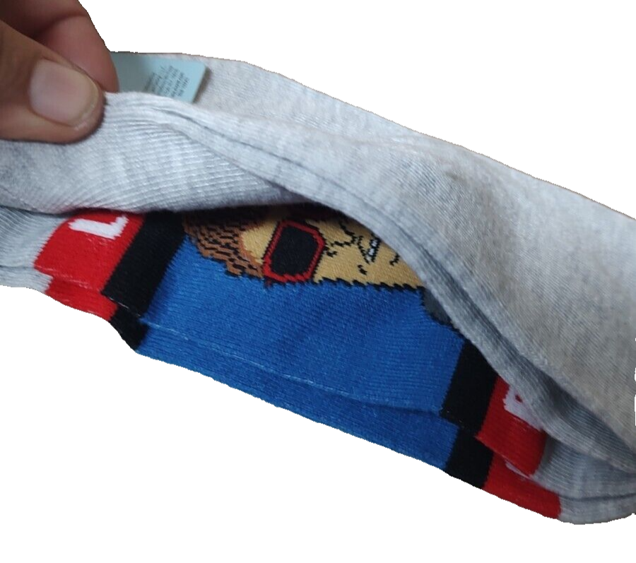 MTV Beavis & Butthead Men's Crew Socks "Ladies Beware" (shoe size 6.5 ...