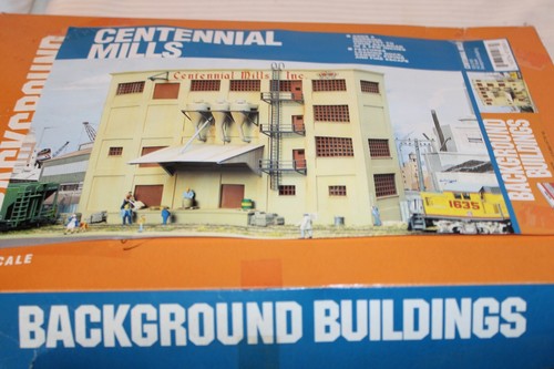 HO Scale Walthers Background Buildings, Centennial Mills, #933-3160 ...