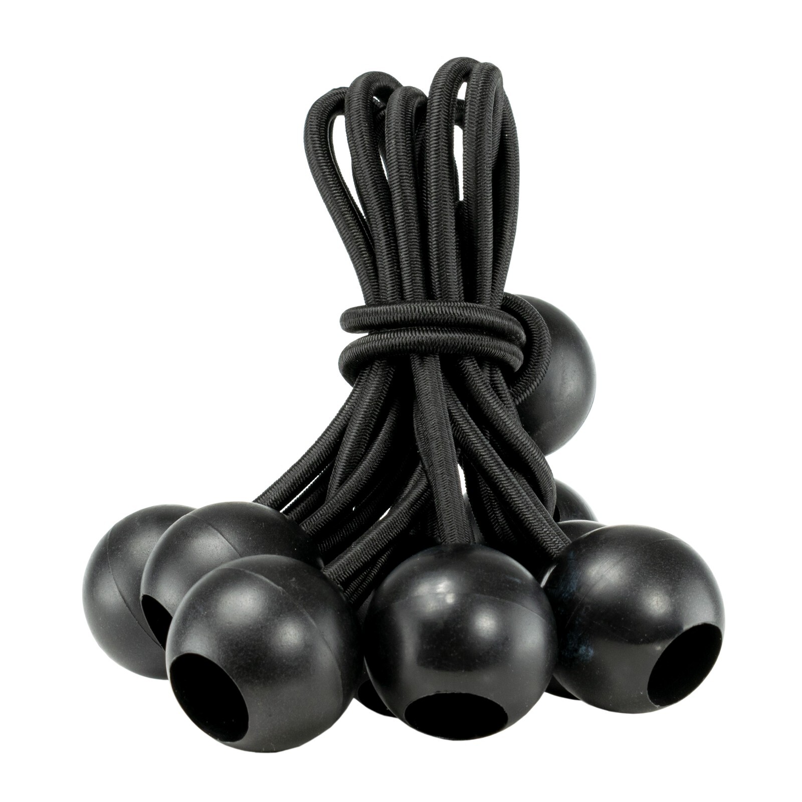 6" Elasticated Bungee Ball Toggles – Stretch Tie-Down Loops for Camping ...