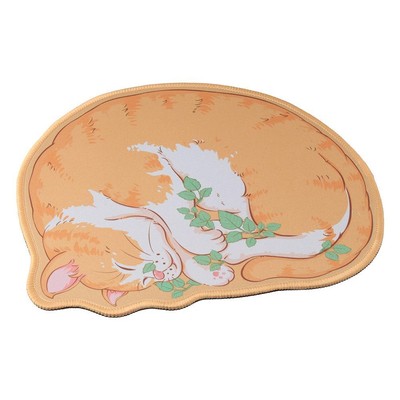 Cartoon Gaming Mouse Pad Orange Desk Mat 11.8 X 7.5 Inch Mice Mat ...