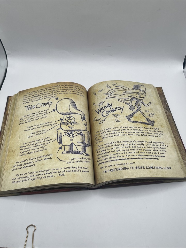 Gravity Falls Journal 3 - Alex Hirsch & Rob Renzetti Hardcover 1st Ed ...