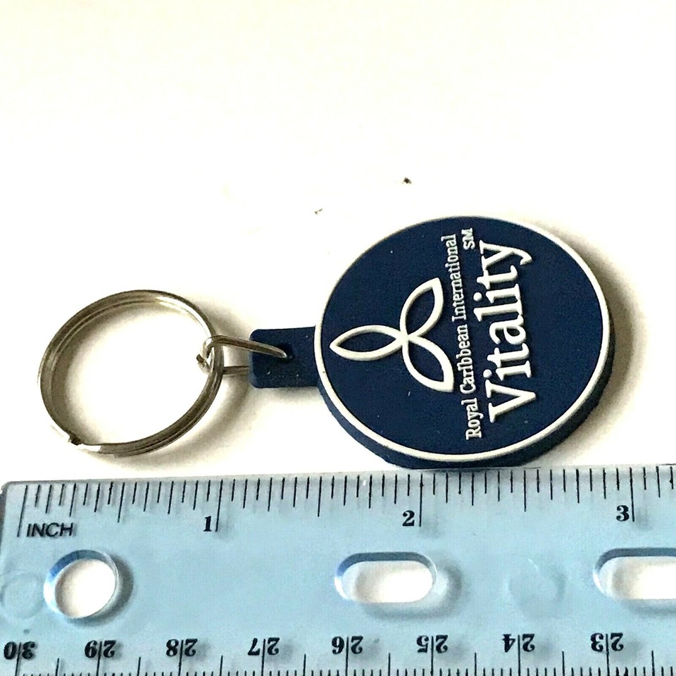 ROYAL CARIBBEAN International Cruise Ship Line Spa VITALITY Keychain ...