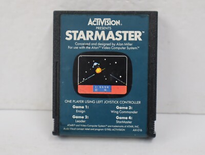 Starmaster (Atari 2600, 1982) Cart Only | eBay