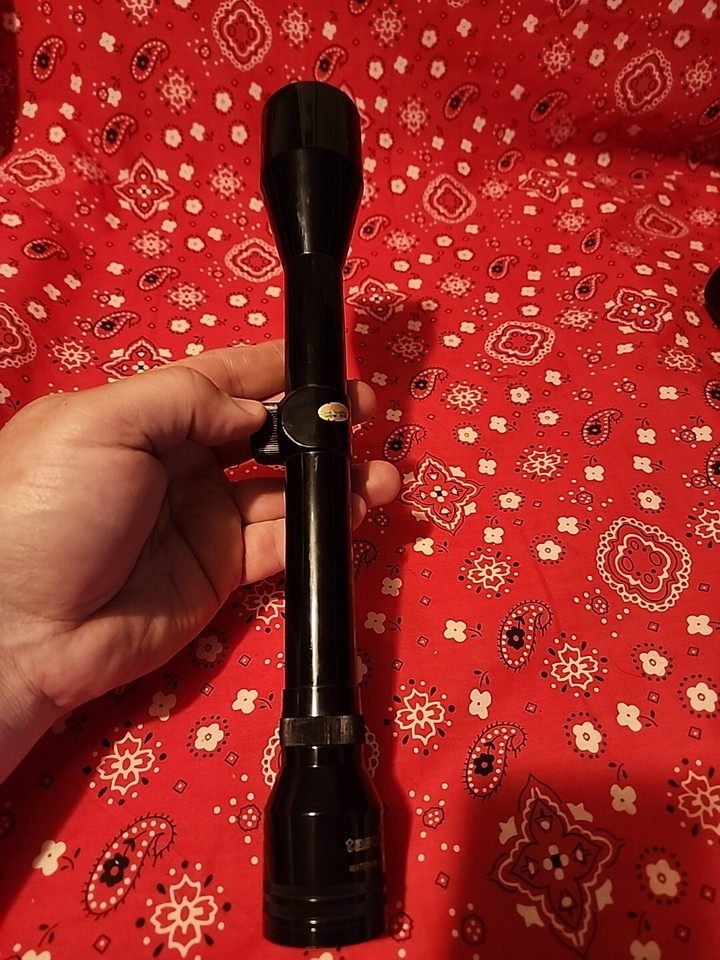 VINTAGE TASCO 4X40 P GLOSS RIFLE SCOPE JAPAN T POST RETICLE WATERPROOF | eBay