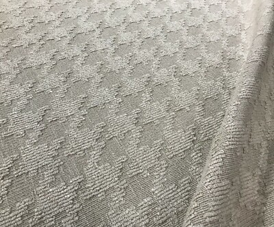 SCALAMANDRE FLAX "BESPOKE" GERMAN HOUNDSTOOTH GROIS POINT CUT VELVET ...