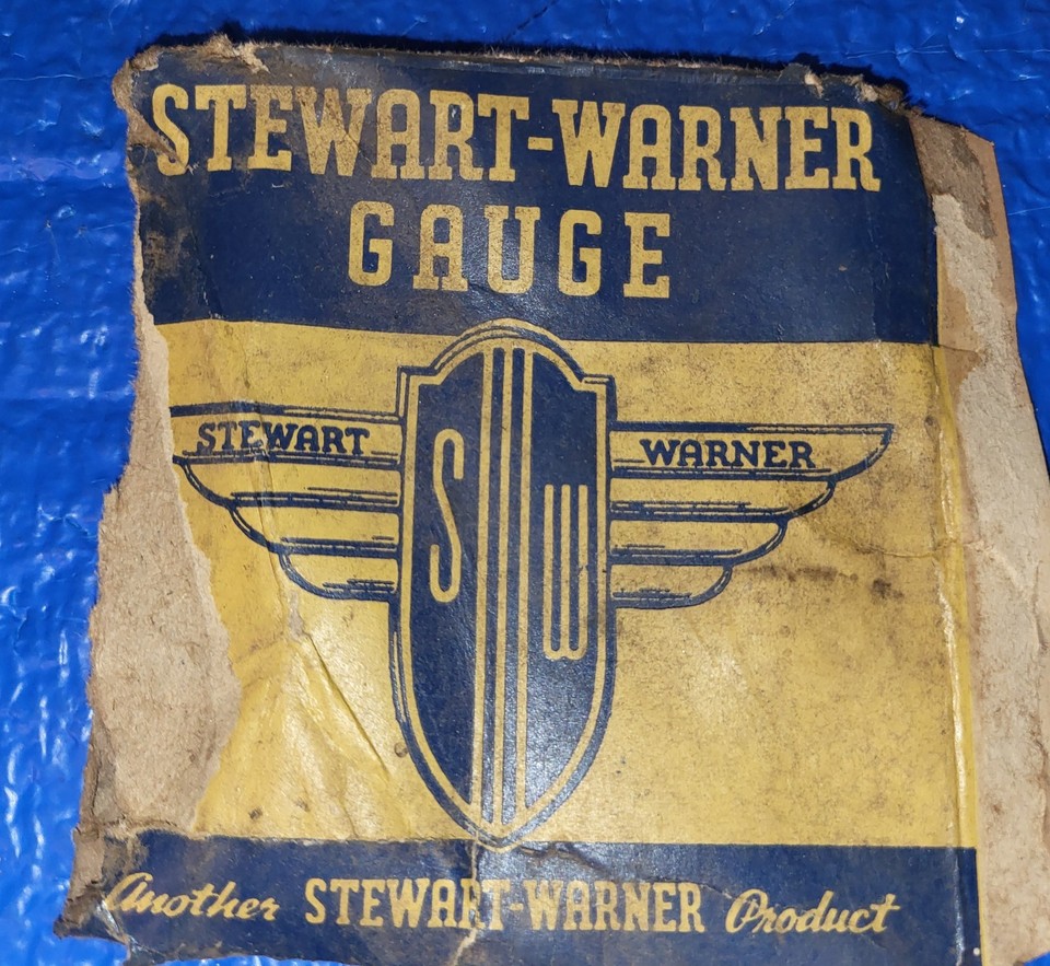 NOS 2” STEWART WARNER WATER TEMPERATURE GAUGE SCTA TROG HOT ROD 1940,s | eBay