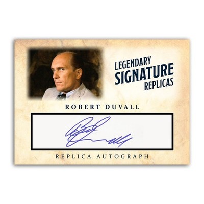 Robert Duvall ACEO Replica Autograph Signature Godfather Trading Card ...