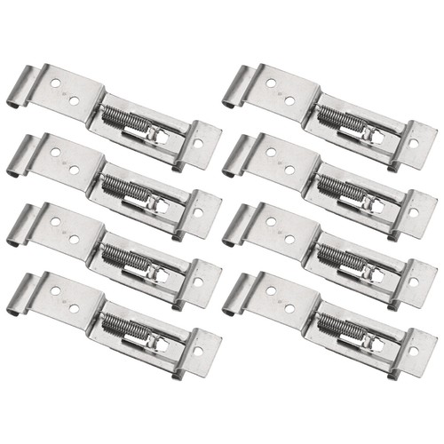 8 Pieces Stainless Steel License Plate Holder Clamp Bracket for ...