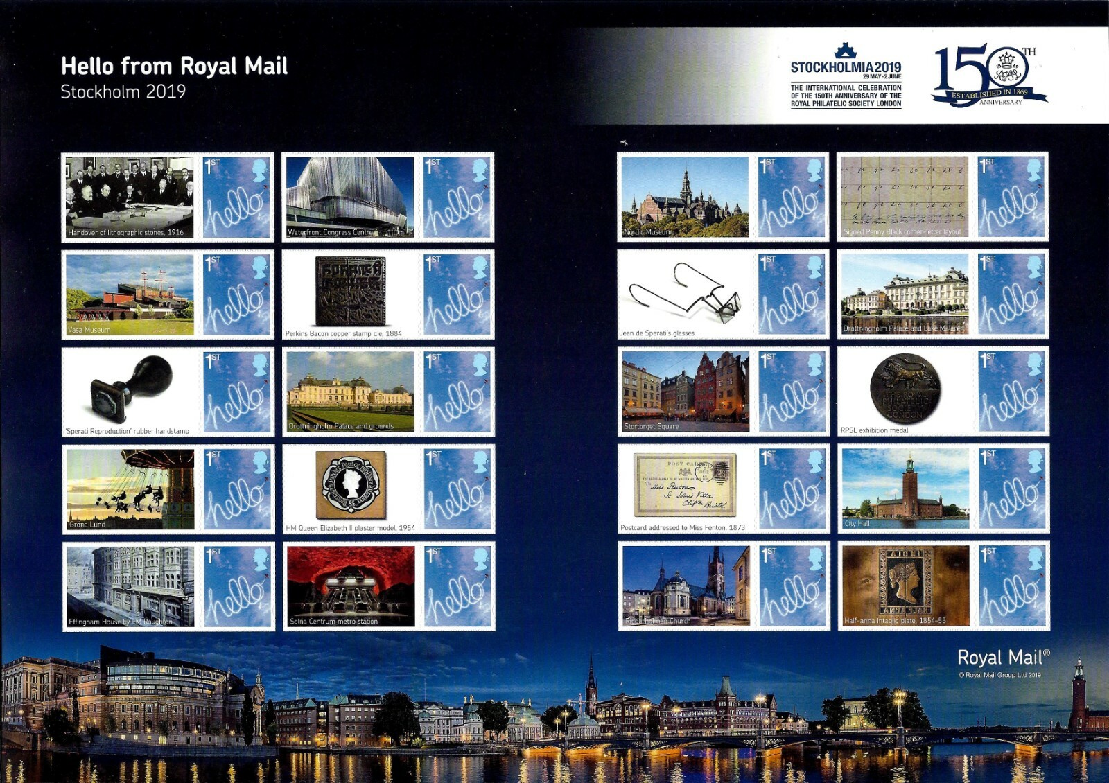 GB COLLECTOR SMILER SHEET LS1 TO LS150 ROYAL MAIL ISSUE 2000-2020 ...