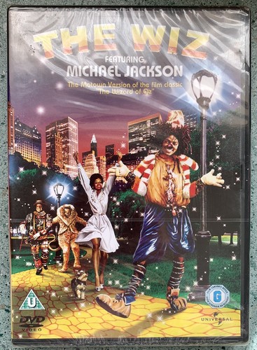 The Wiz (DVD 2009) Michael Jackson, Diana Ross Cert U R2 New Sealed 🆕🌹 ...
