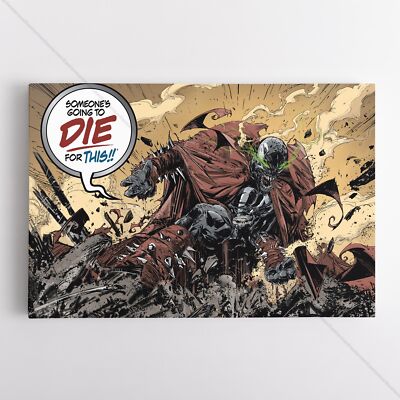 Spawn 195 Poster Canvas Comic Book Cover Art Print #L | eBay