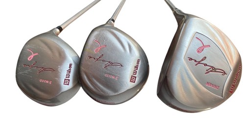 Wilson Hope Wood Set Driver, 3,5 Woods / Ladies Graphite With Head ...