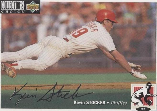 1994 Upper Deck Collector's Choice - Kevin Stocker #268 Silver Foil ...