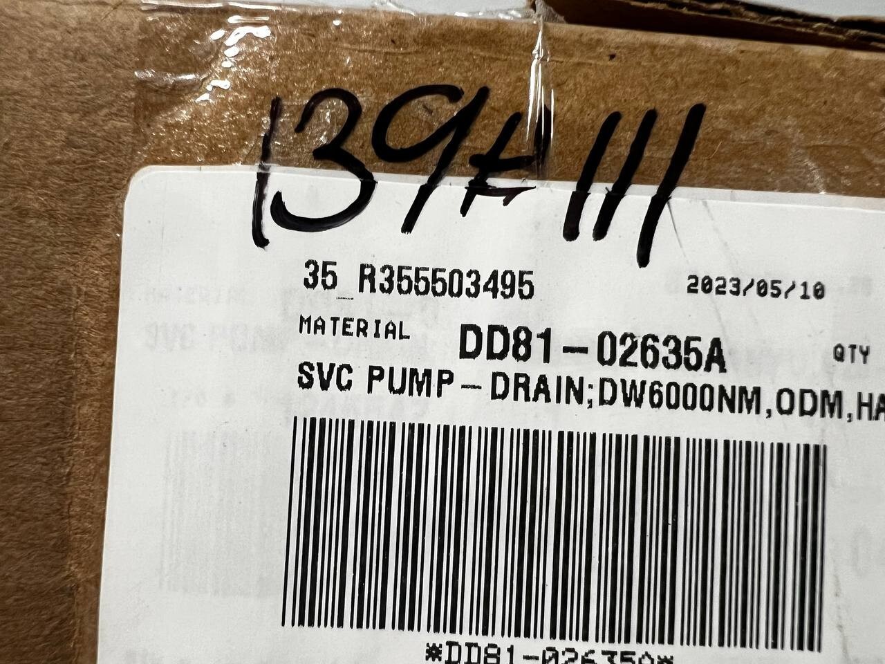 Samsung DD81-02635A Dishwasher Drain Pump for sale online | eBay