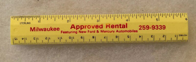 Milwaukee Wiwconson APPROVED RENTAL Ruler Automobiles Ford Mercury ...