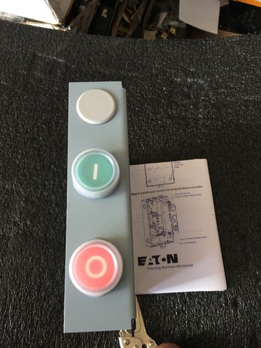EATON COVER CONTROL KIT START STOP FOR ENCLOSURE OF MAGNETIC STARTER | eBay