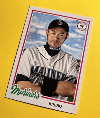 2022 Topps Archives - 1978 Topps Design #185 Ichiro Suzuki | eBay
