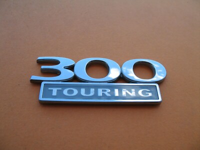 05 06 07 08 09 10 CHRYSLER 300 TOURING REAR LID EMBLEM LOGO BADGE SIGN ...