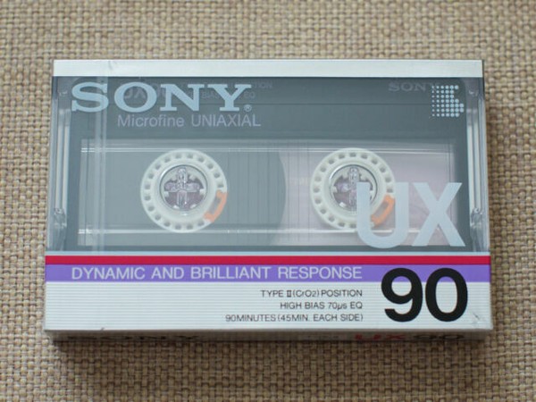 2 Sony UX90 Type II Cassette Tapes UX 90 High Bias for sale online | eBay