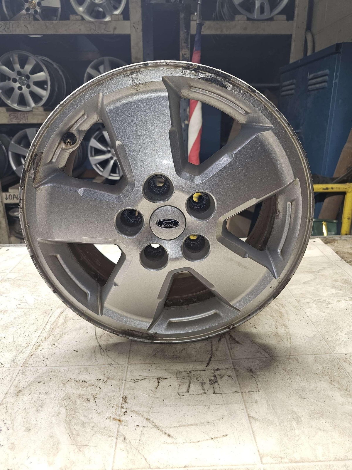 2008-2012 FORD ESCAPE WHEEL RIM STOCK 16x7 5 LUG 4-1/2" 5 SPOKE W/ CAP ...