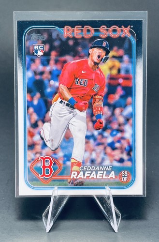 2024 Topps Series 1 🔴🔵 CEDDANNE RAFAELA (RC) 🔴🔵 Red Sox 🔥 ROOKIE Qnty ...