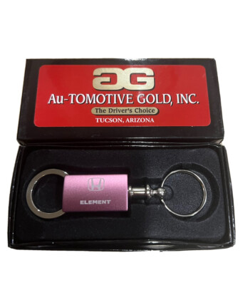 Honda Element Chrome PINK Aluminum Valet Keychain Licensed | eBay