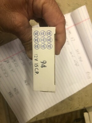 vintage truck bus car military westinghouse #94 bulbs 12 v 15 cp box of ...