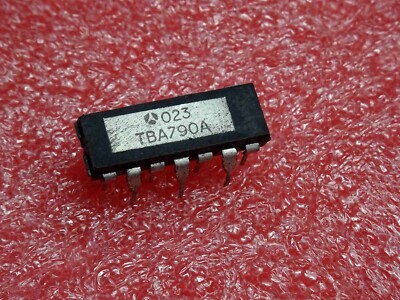 ci TBA 790 A ~ ic TBA790A ~ audio power amplifier ~ thomson 14-pin ...