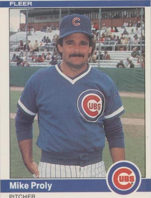 1984 Fleer - Mike Proly #501 for sale online | eBay