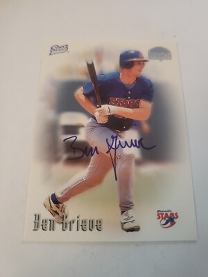1997 Best Auto Series Auto Best Prospects Ben Grieve Auto | eBay