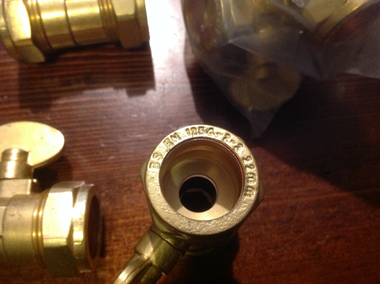 5 GAS TAP SHUT OFF ISOLATION VALVES 22mm BRASS LEVER STOP COCK NEW 22 ...