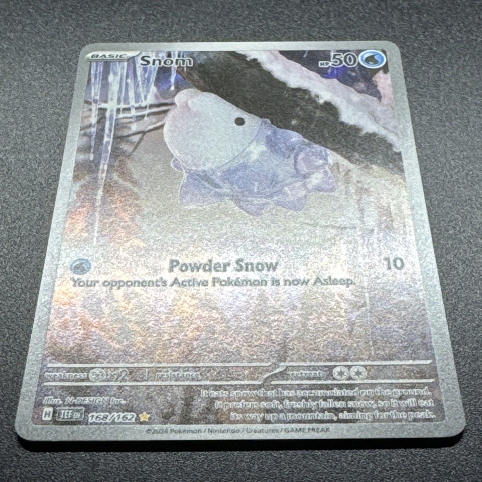 Snom 168/162 - SV Temporal Forces - Illustration Rare - Pokemon TCG | eBay