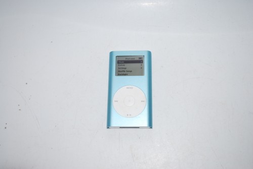 Apple iPod Mini 2nd Gen A1051 – 4GB Blue – As Is – Used | eBay