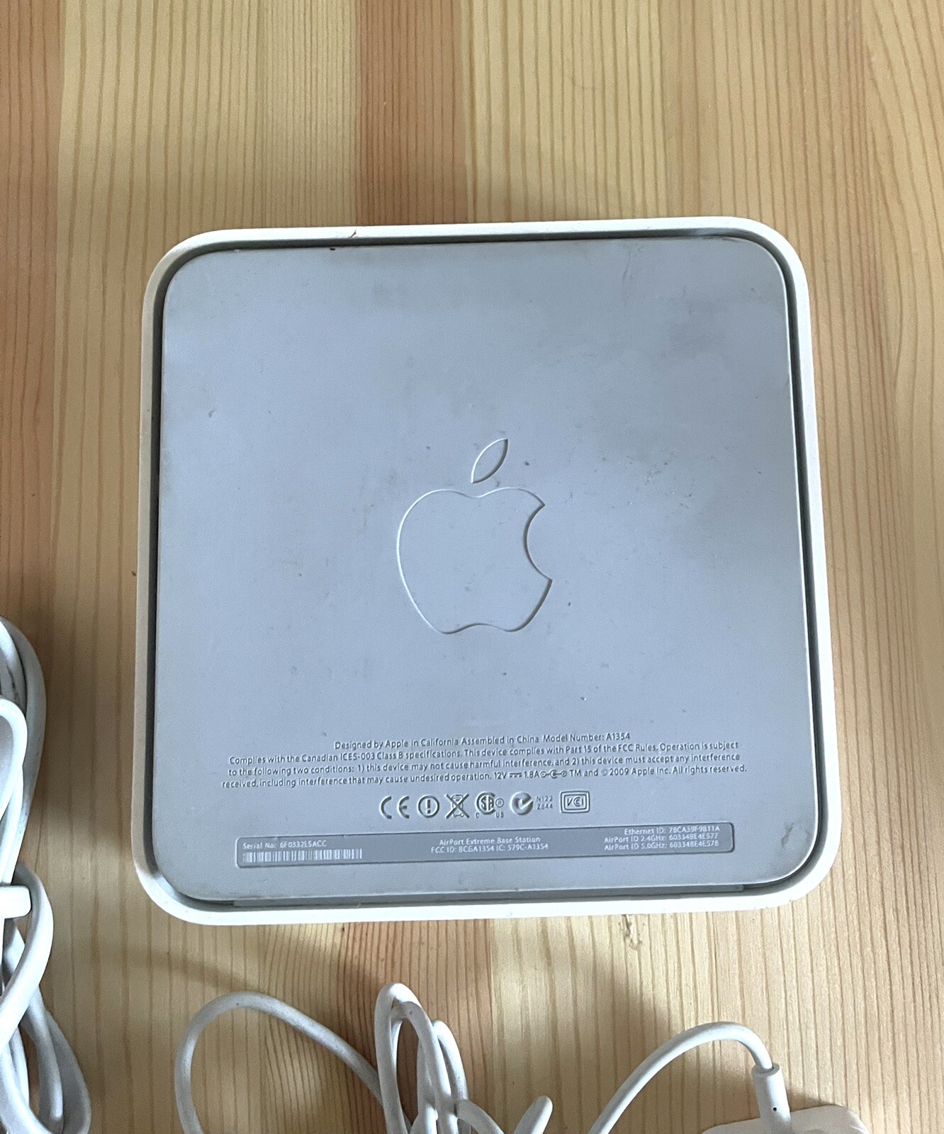 Apple Wireless A1354 AirPort Express Wi-Fi Router Base Station Extreme ...