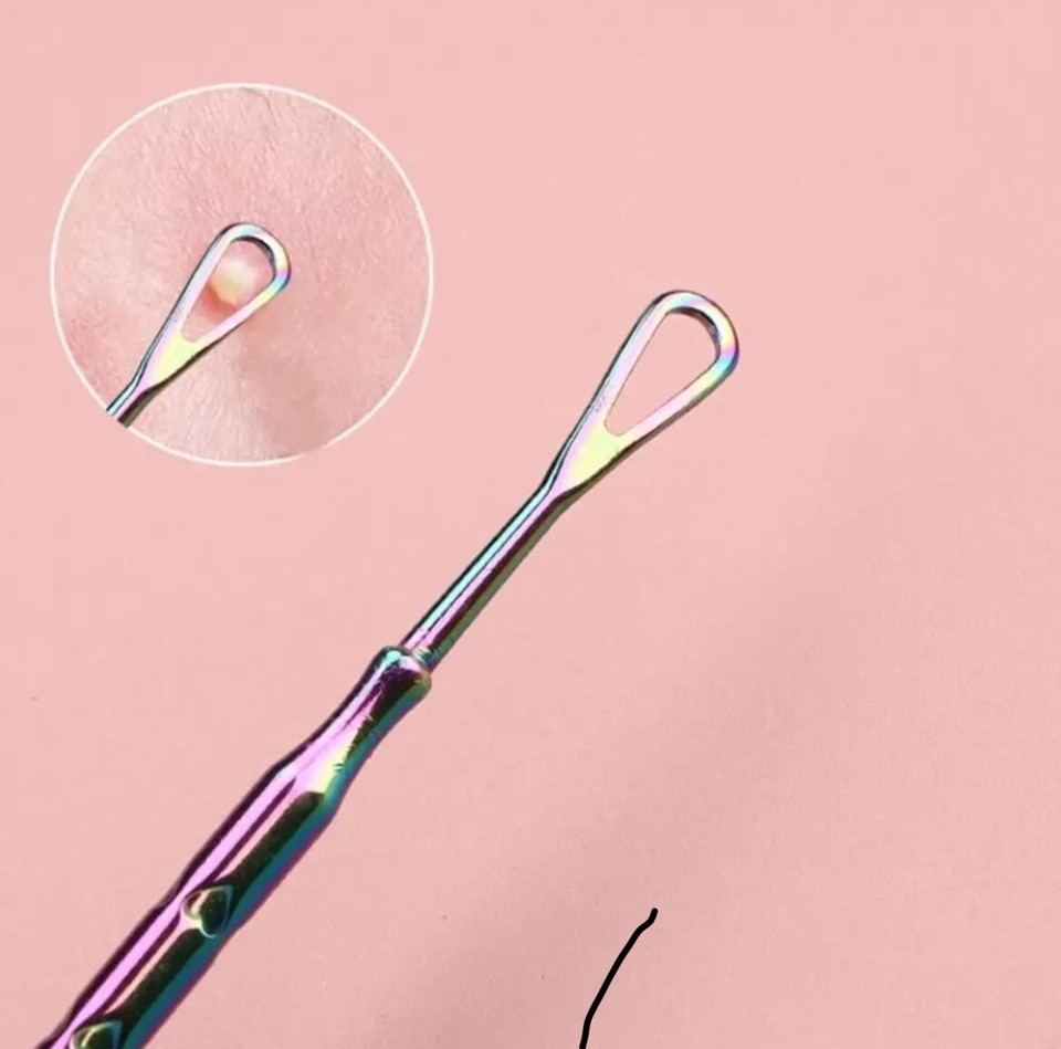 New Premium Comedone Remover Tool Blackhead Extractor Acne Pimple ...