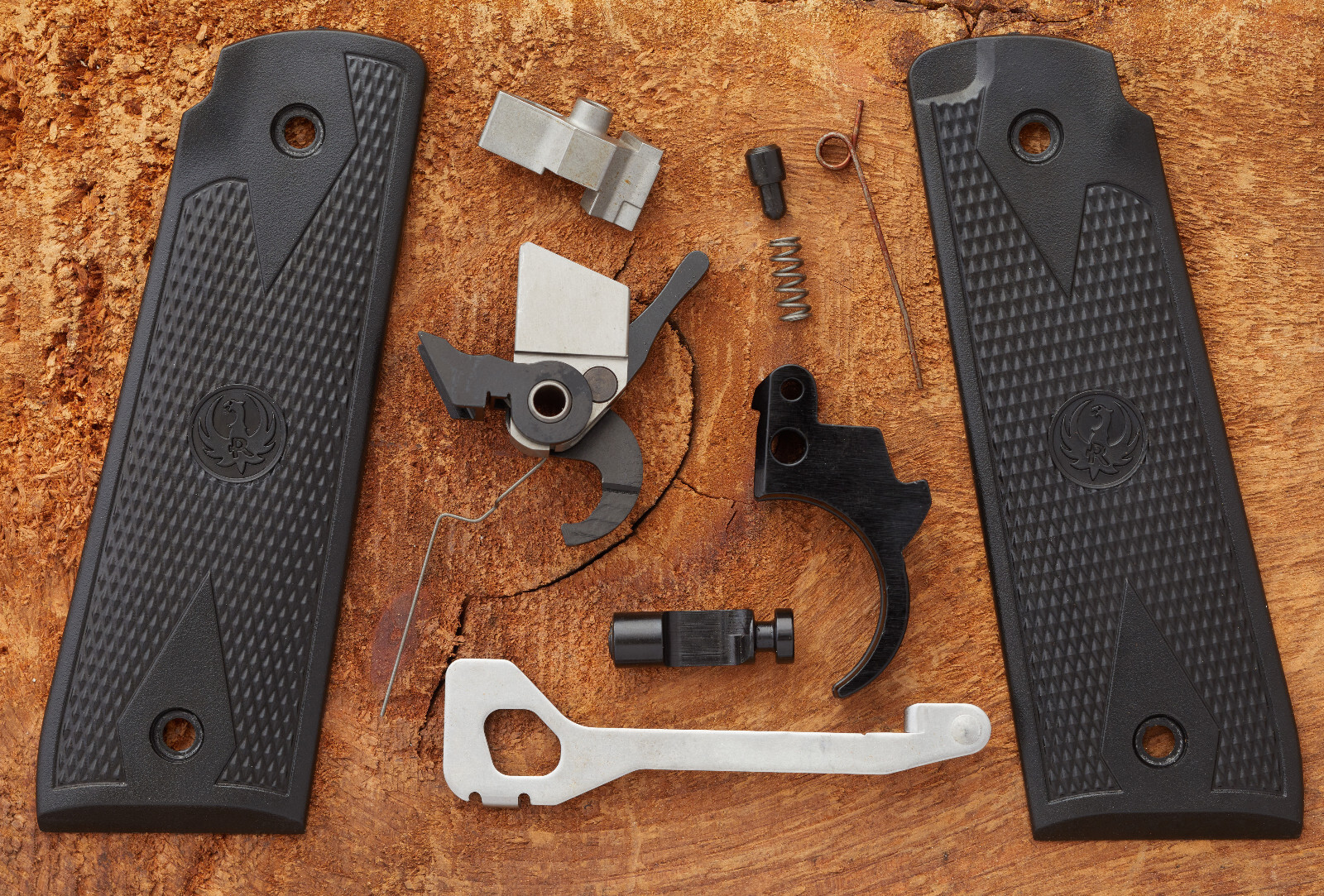 Ruger 22/45 Mark 4 MK IV Trigger Disconnector Hammer Grips Catch Spring ...