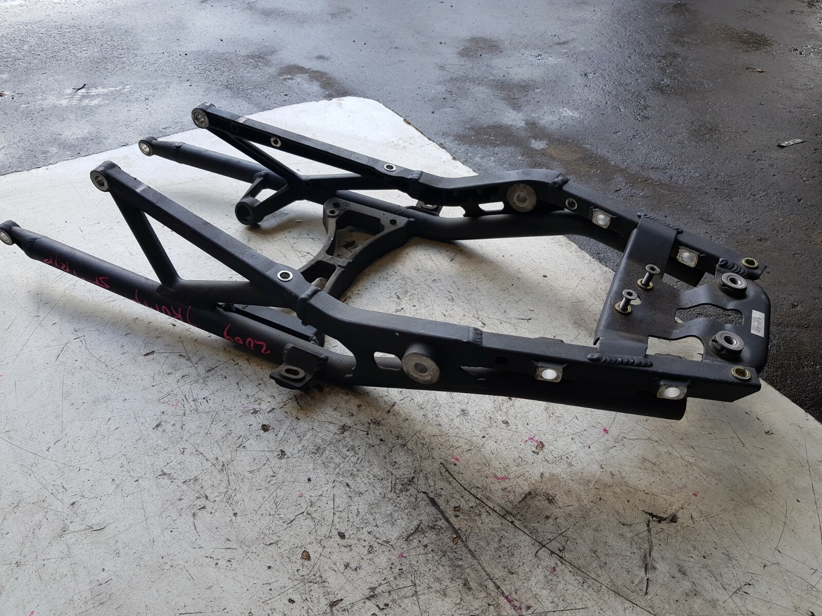 TRIUMPH STREET TRIPLE 2009 MODEL REAR SUB FRAME MOTORCYCLE RESTORER | eBay