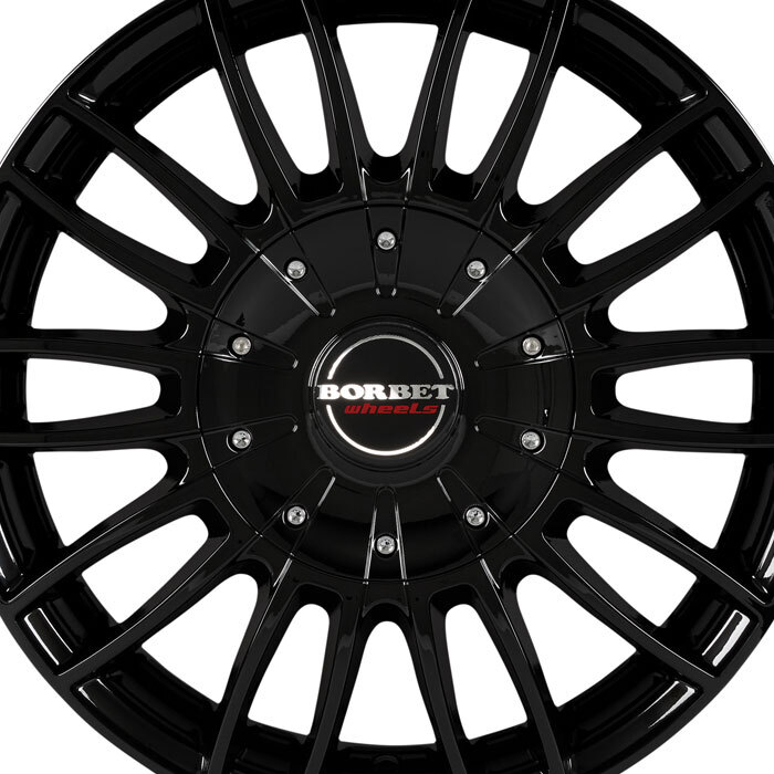 4 Borbet Wheels CW3 8.5x19 ET40 5x114,3 for Renault Fluence Grand ...