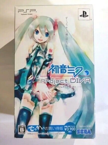 PSP Hatsune Miku Project DIVA & DIVA 2nd Limited Edition set PSP Hatsune Miku Project DIVA & DIVA 2nd Limited Edition set