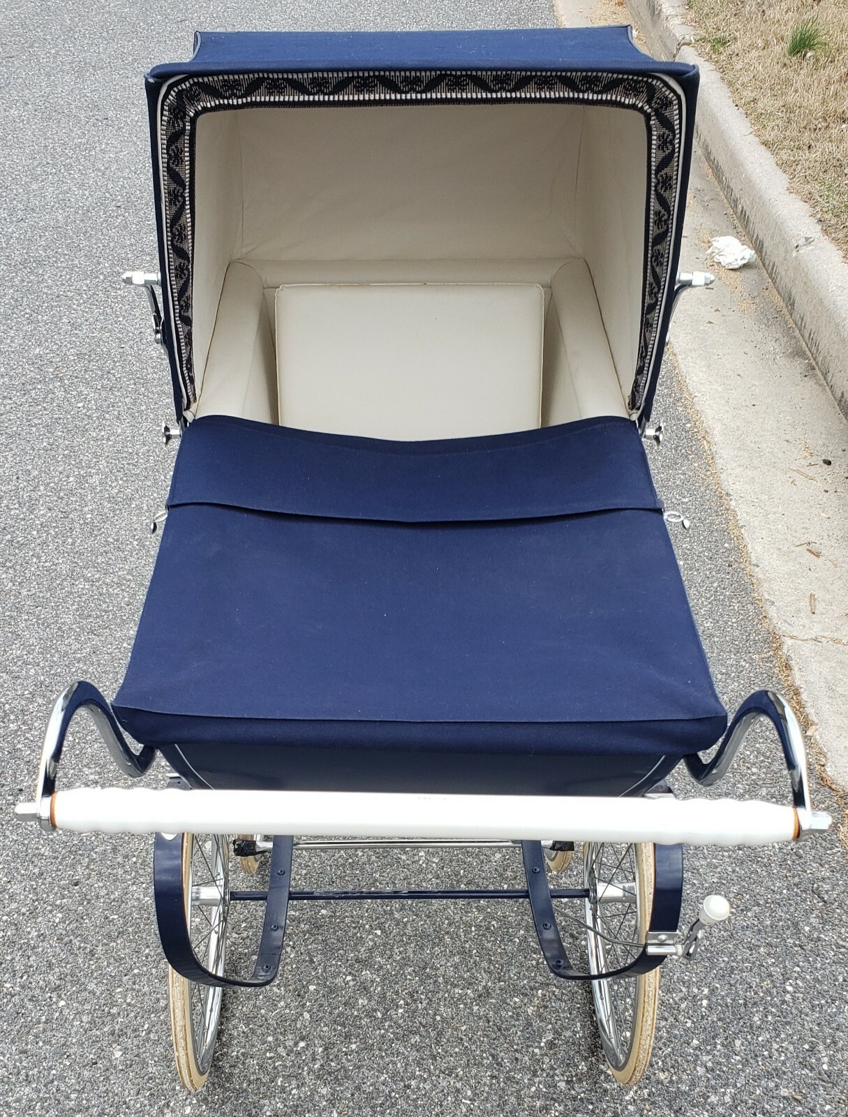 RaRe Wilson Silver Cross Baby Carriage Stroller VTG England Pram Doll ...