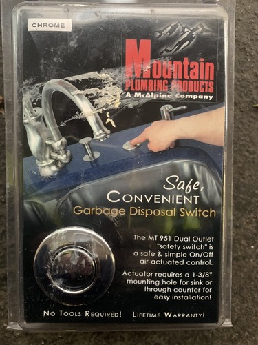 MTN PLUMBING MT951/BRS DUAL OUTLET DISPOSAL SWITCH BRUSHED STAINLESS | eBay