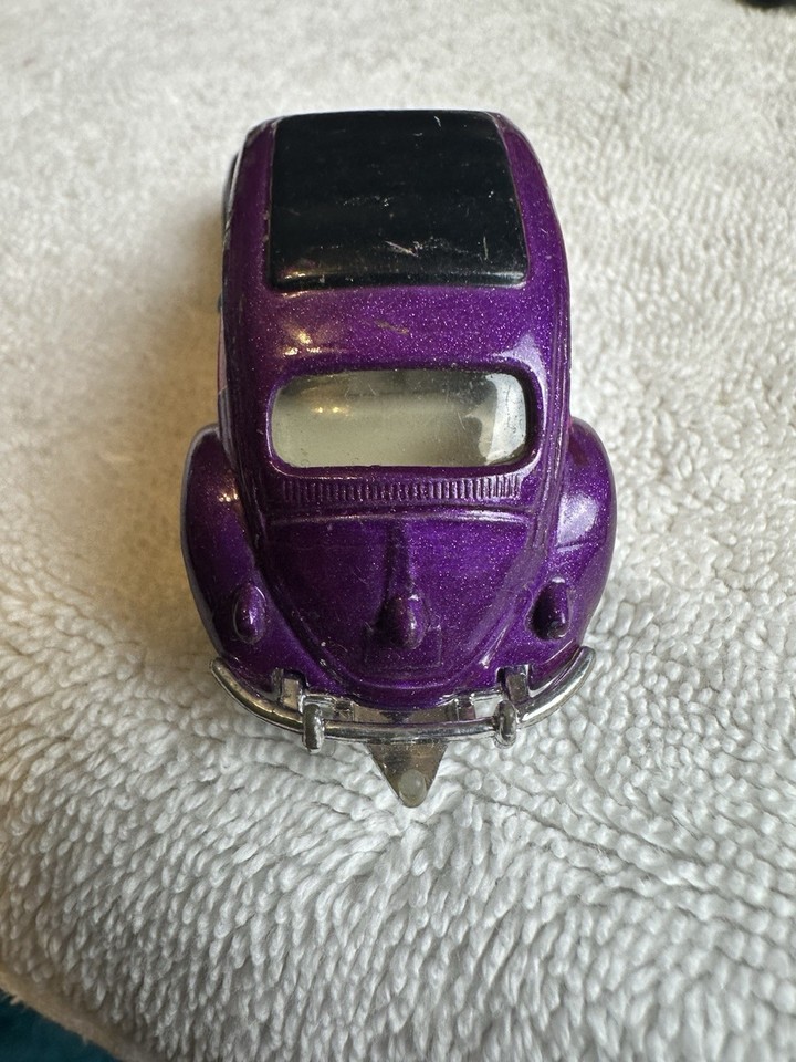 Vintage Matchbox 62 VW Beetle Shark Tampo Purple 1998 Diecast Die-cast ...