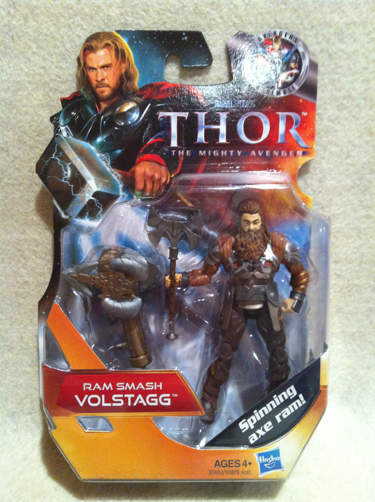 Thor The Mighty Avenger Ram Smash Volstagg Action Figure Factory Sealed ...