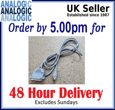 New Apple Modem Cable 25 Pin Male to 8 Pin DIN | eBay UK