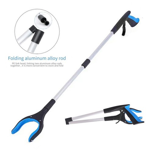 Greifzange Müllzange Greifhilfe Metall 81cm Greifarm Müll Greifer ...
