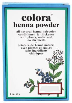 Colora Henna Powder Natural Organic Hair Color 2 oz - CHOOSE YOUR COLOR ...