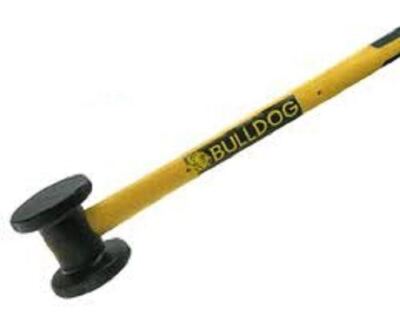 Bulldog fence Post fencing maul hammer 14 lbs rammer sledge garden ...